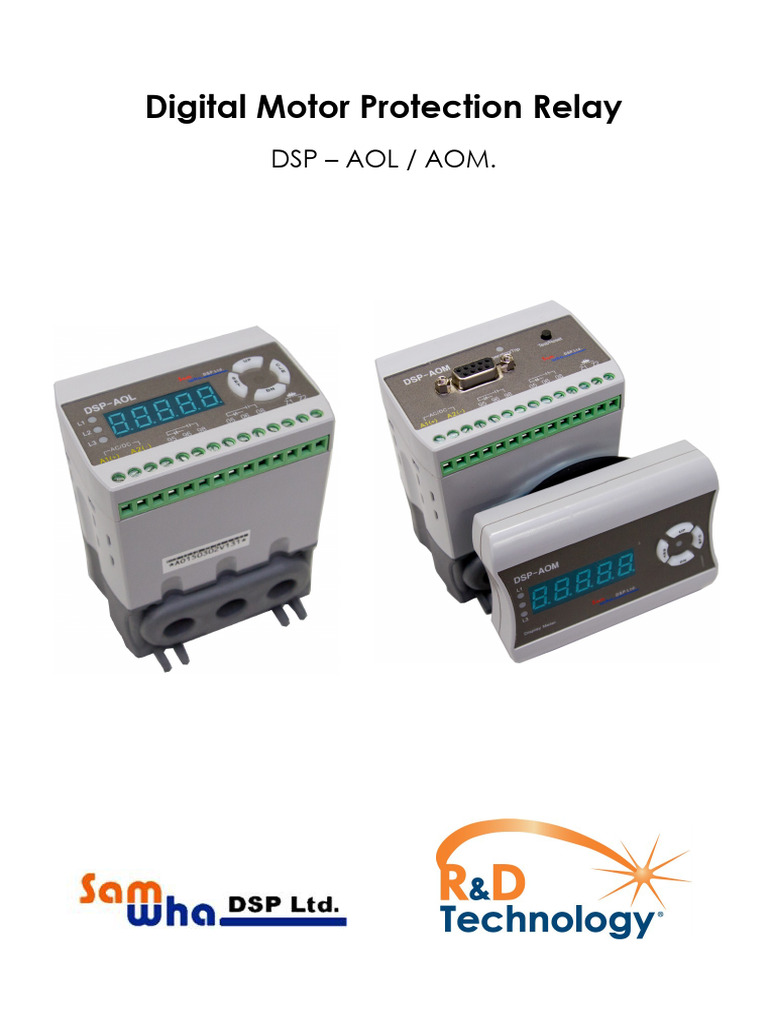 DSP AOL AOM Manual 190515 | PDF | Electrical Resistance And Conductance | Relay