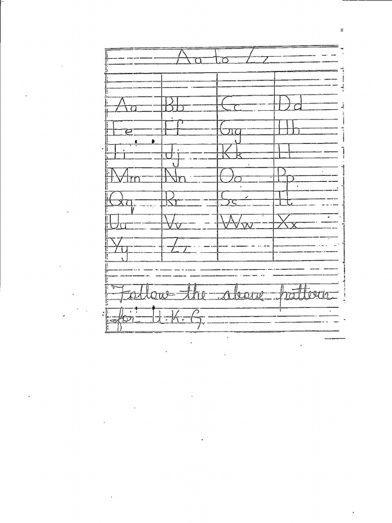 English LKG Mar24 | PDF