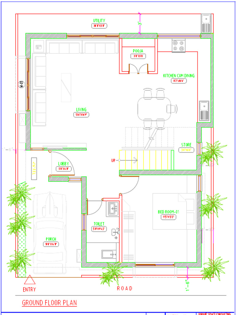 Ground Floor Plan-R1 | PDF