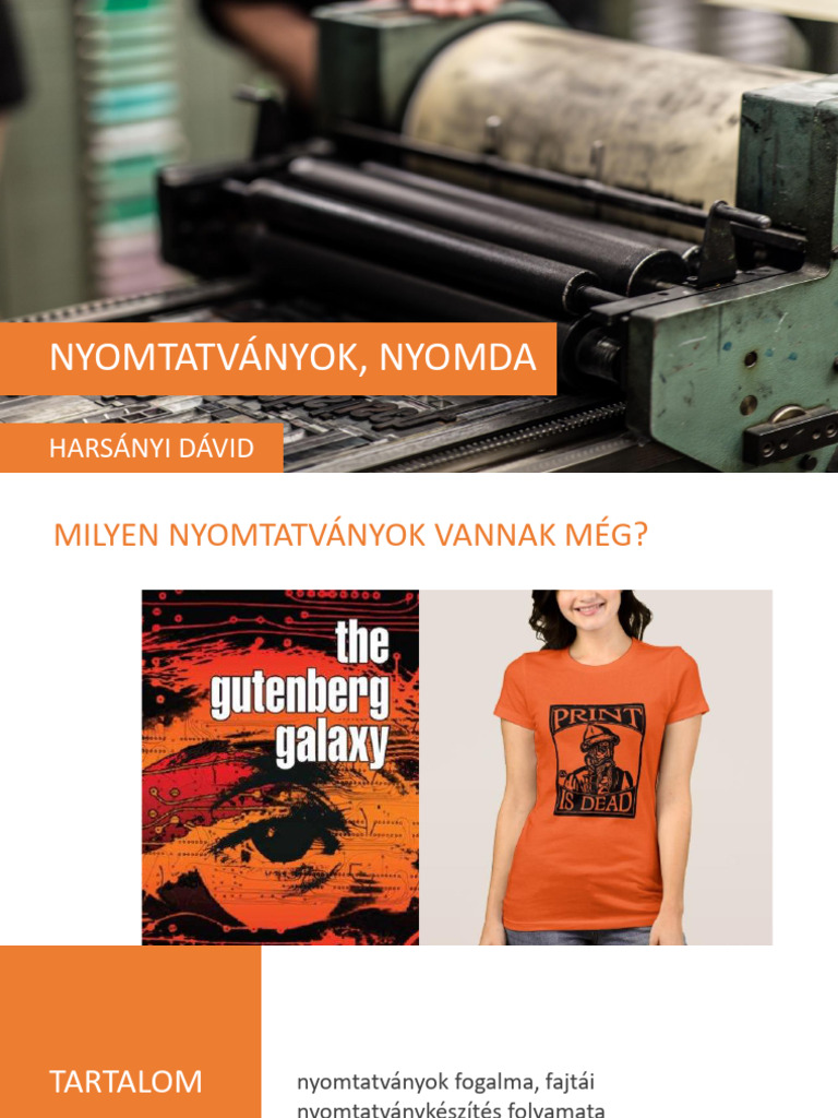 Nyomda | PDF