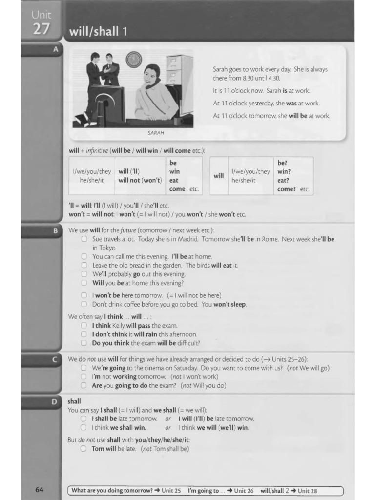 Future Simple Grammar | PDF