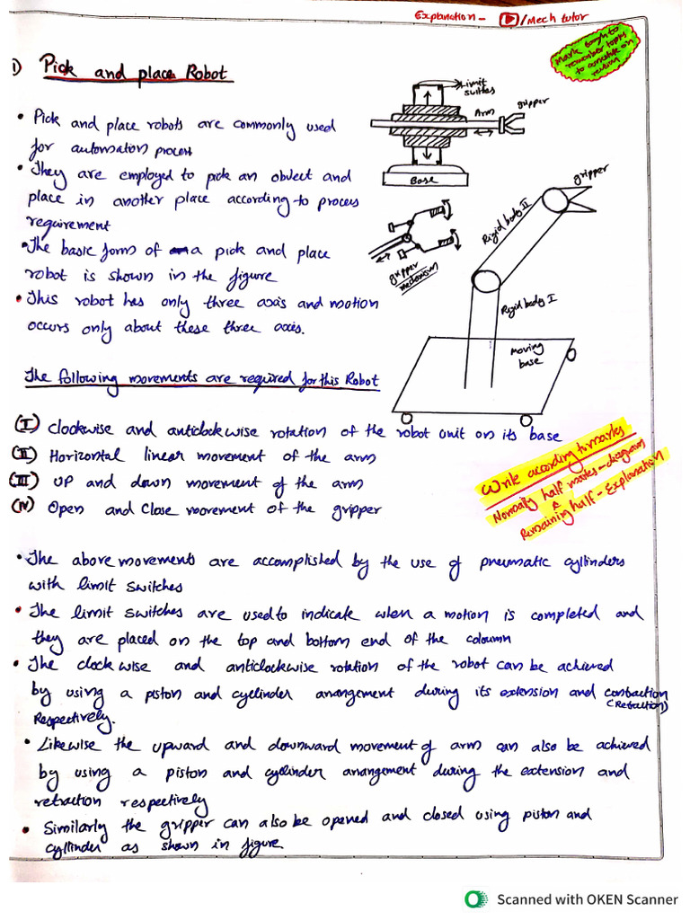 Mechatronics Sure Pass Note | PDF