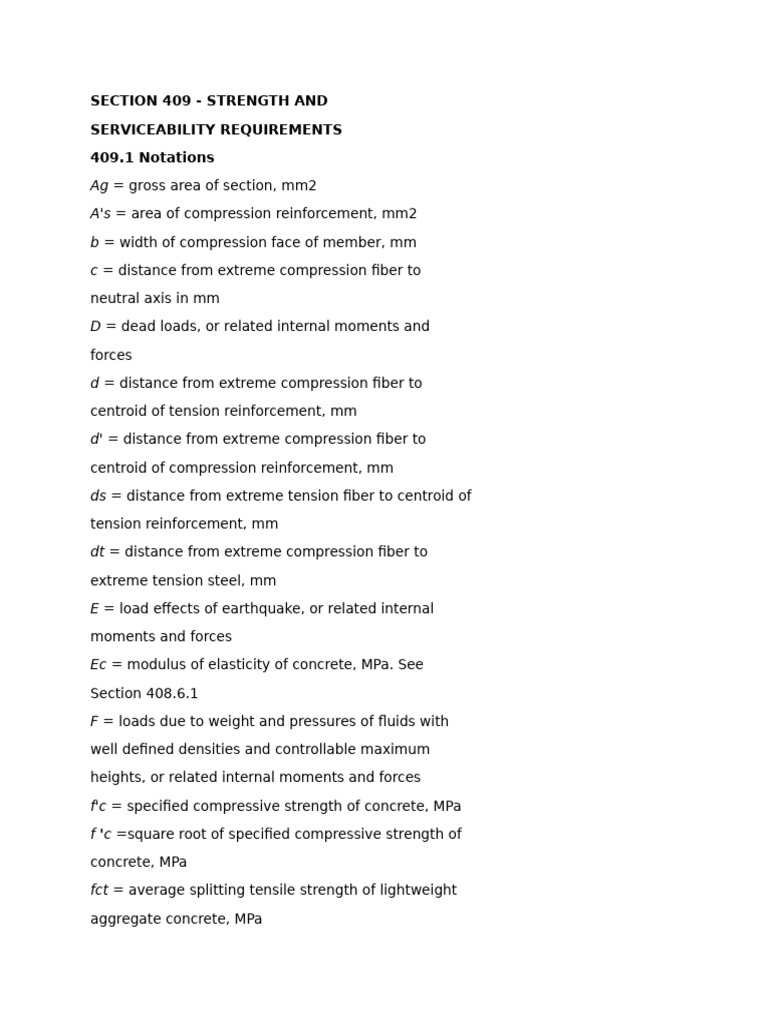 Strength and Serviceability in Design | PDF | Beam (Structure ...