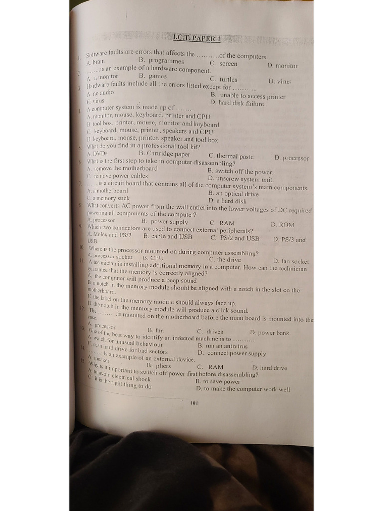 ICT Red Spot Grade 7 | PDF