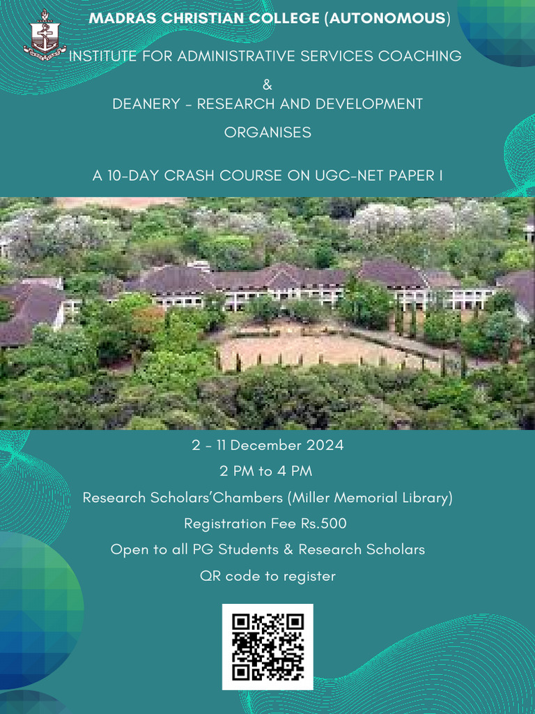 UGC-NET Paper I Crash Course | PDF | Educational Technology | Computing