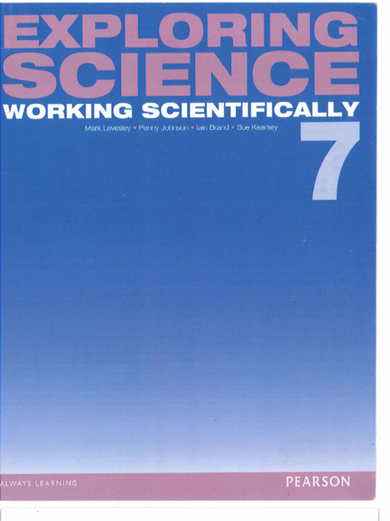 Exploring Science 7 - Introduction and Table of Contents | PDF
