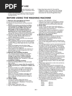 Sharp Washing Machine Manual PDF | PDF | Washing Machine | Laundry