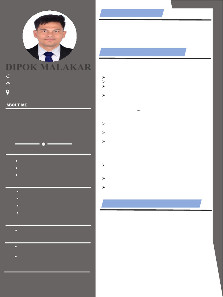 Dipok Malalkar CV For International | PDF