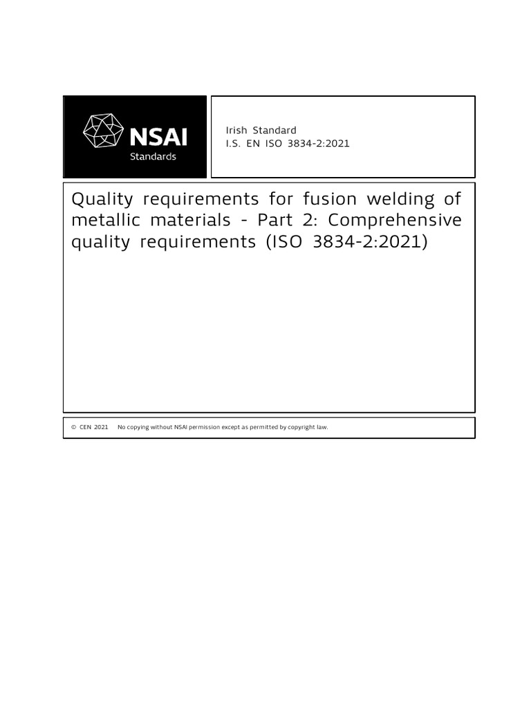 ISO-3834-2-2021' | PDF | International Organization For Standardization ...