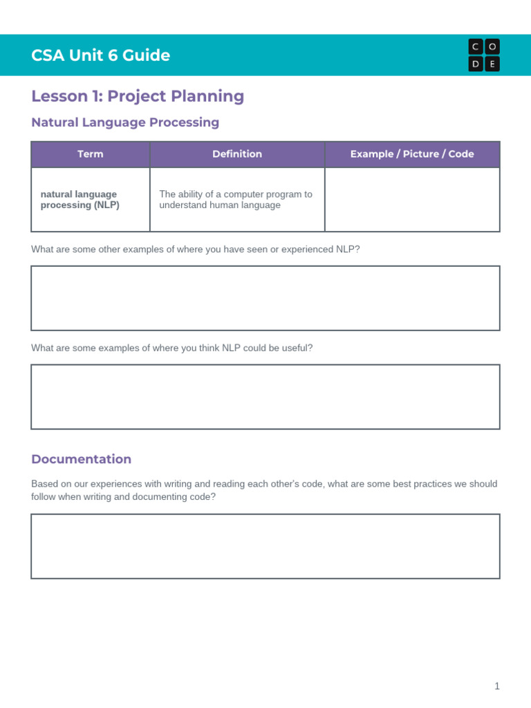 Walheim - CSA Unit 6 Guide (2023-2024) | PDF | String (Computer Science) | Computer Programming