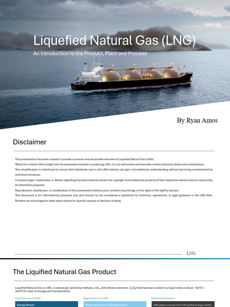 Liquefied Natural Gas LNG Introduction 1733055652 | PDF | Natural Gas ...