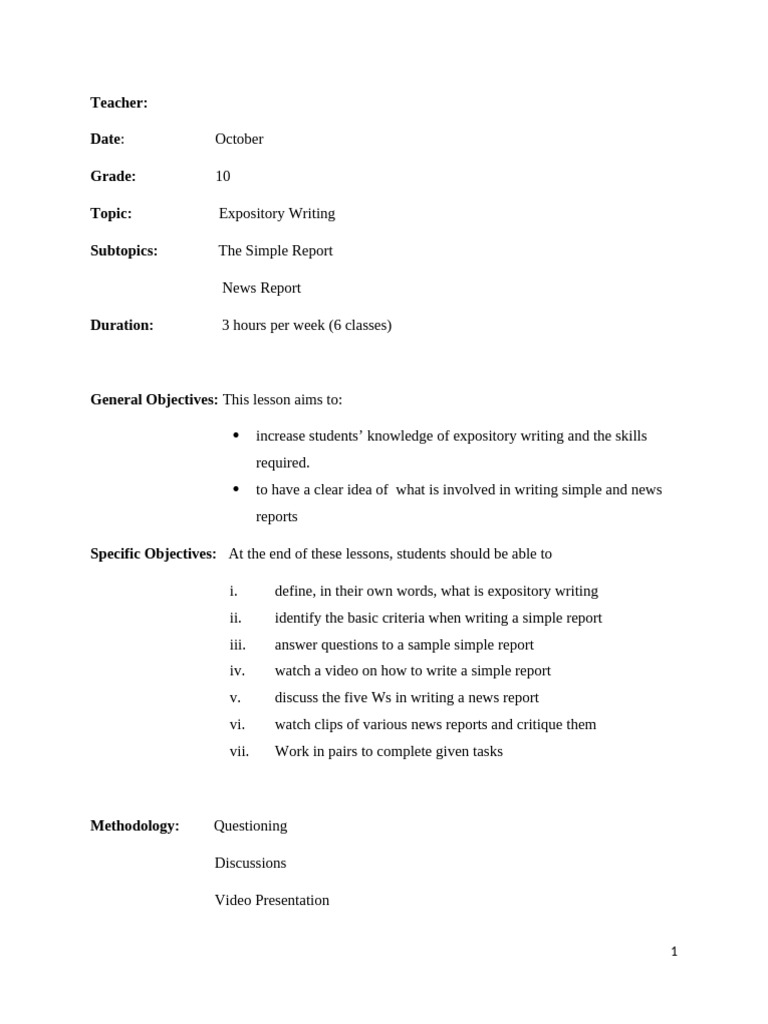 Expository Writing and Report Skills | PDF | Essays | Critical Thinking