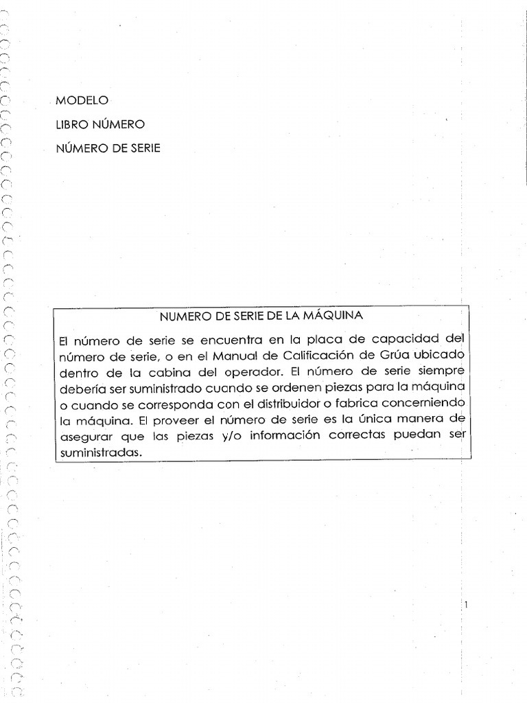 Manual LINK-BELT-LS98 | PDF