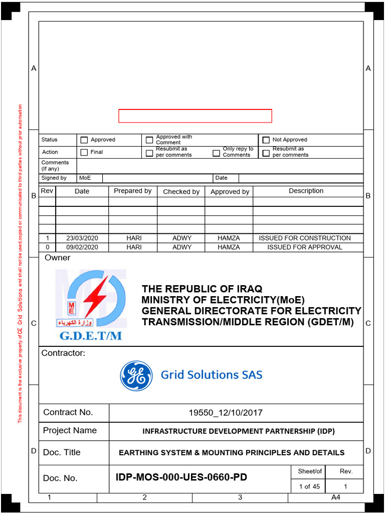 IDP-MOS-000-UES-0660-PD-Rev-1_IFC | PDF | Electrical Engineering ...