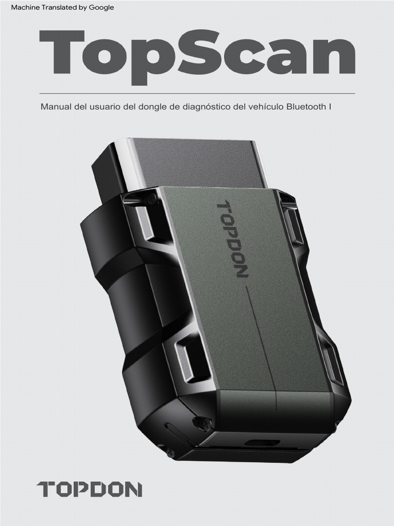 TopScan (Spanish) | PDF | Acelerador | USB