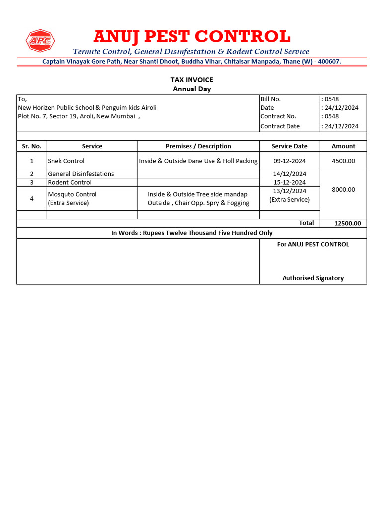 New Bill Format Feb 2021 | PDF