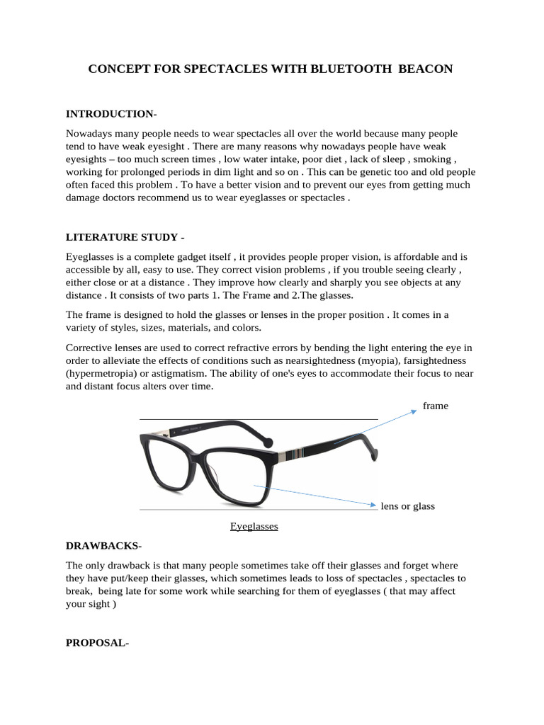 eyeglasses 2 | PDF | Glasses | Myopia