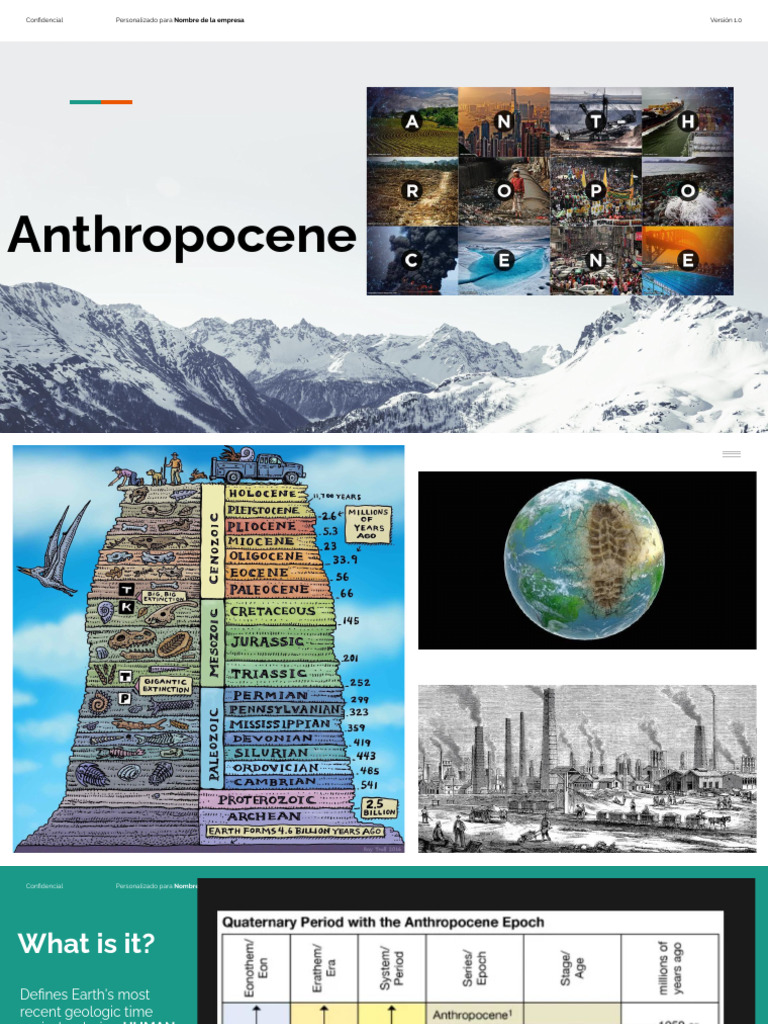 ANTHROPOCENE | PDF | Natural Sciences | Systems Ecology