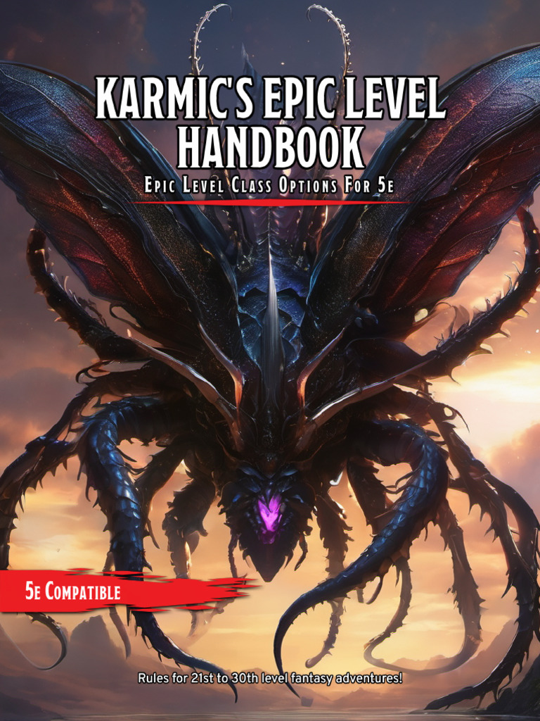 Karmics Epic Level Handbook (1) | PDF | Dungeons & Dragons | Gary Gygax ...