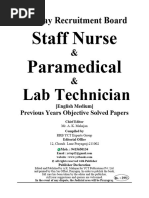 RRB EXAM 2025 Nursing Superintendent Q Papers | PDF