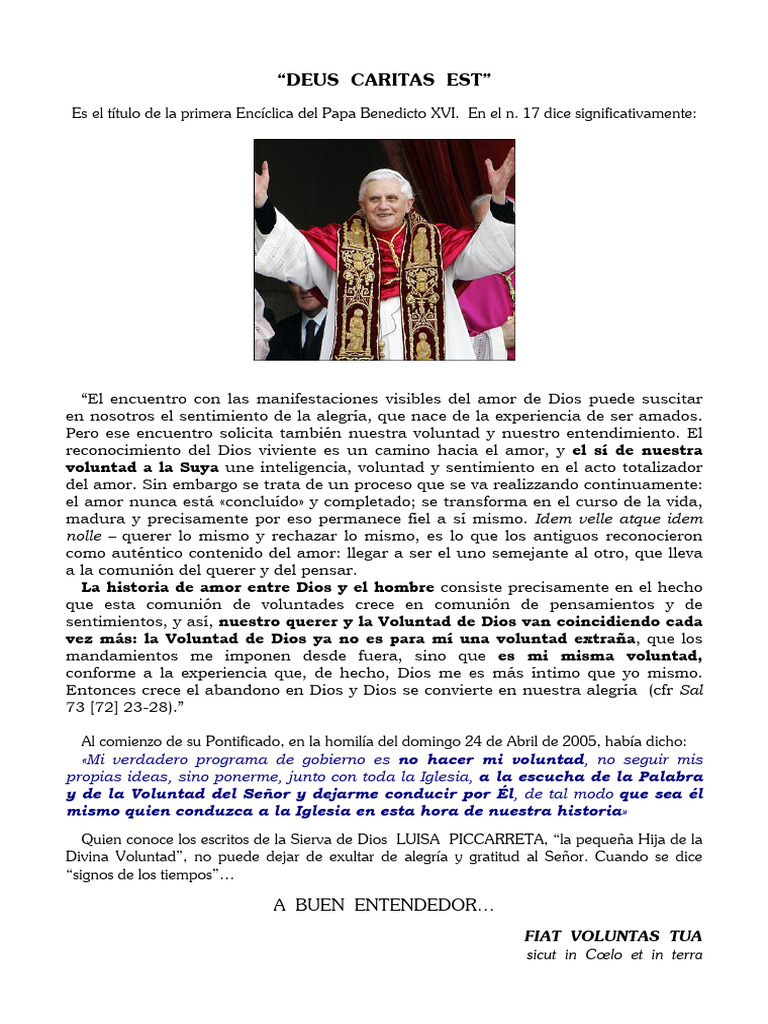 Deus Caritas Est | PDF