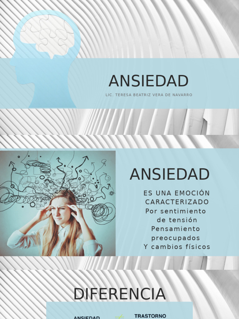 ANSIEDAD | PDF | Ansiedad | Las emociones