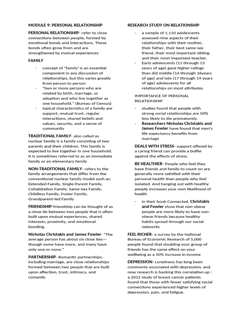 Per Dev Reviewer 2nd Quarter | PDF | Adolescence | Family