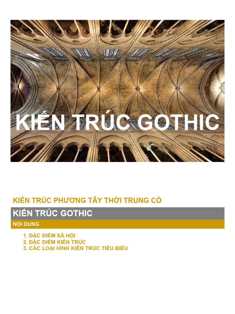 Kien Truc Gothic | PDF