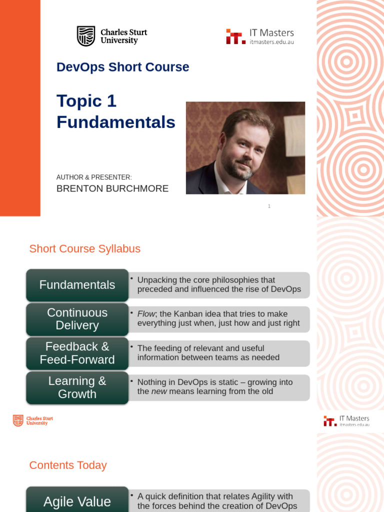 DevOps_Topic_1_Slides | PDF | Project Management | Agile Software Development