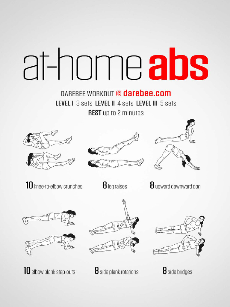 At Home Abs Workout | PDF