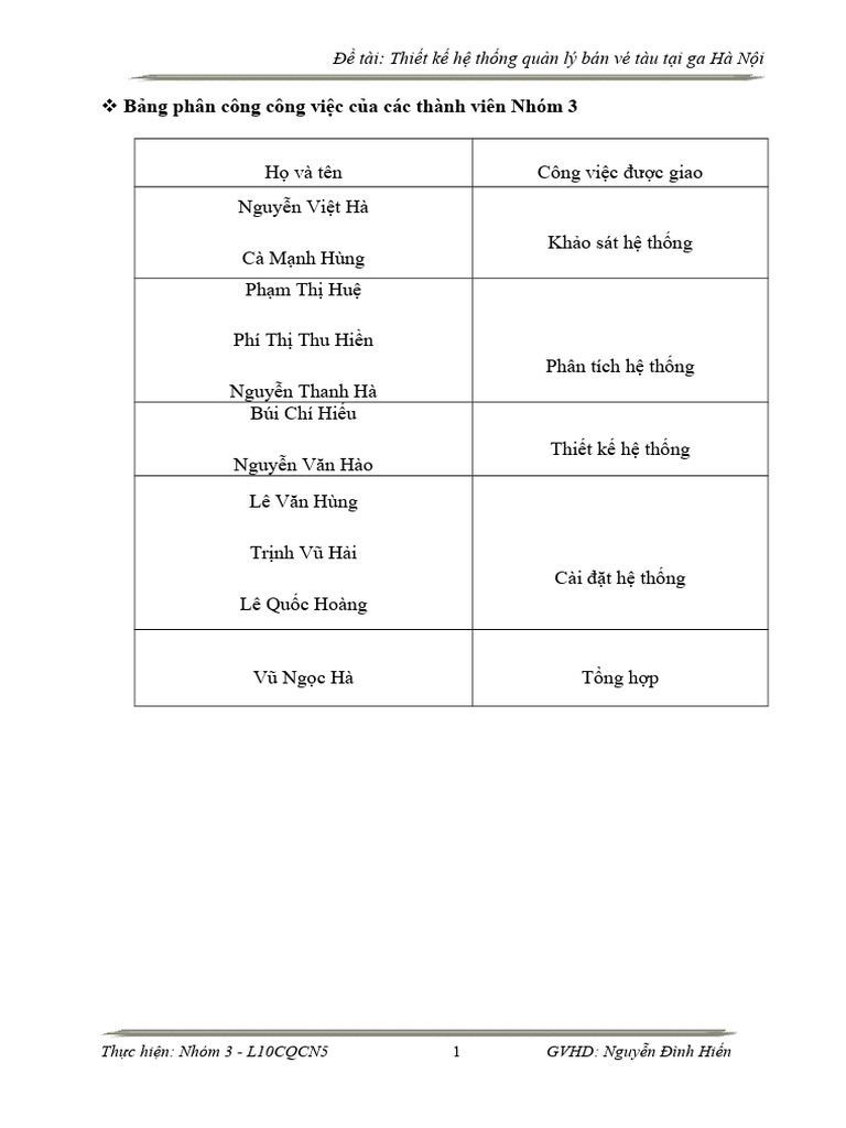 [123doc] de Tai Thiet Ke He Thong Quan Ly Ban Ve Tau Tai Ga Ha Noi | PDF