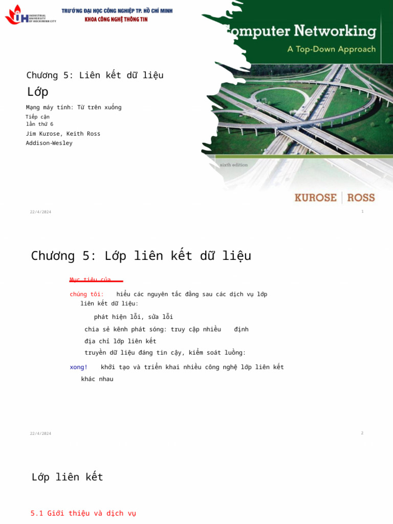 Chapter 5 Link Layer (1) | PDF
