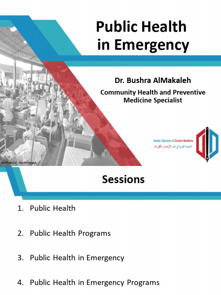 Public Health Session one | PDF | Public Health | Health Care