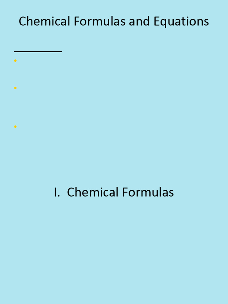 PS - Sect.14.2 Pg.392-397 (Chemical Formulas and Equations) | PDF ...