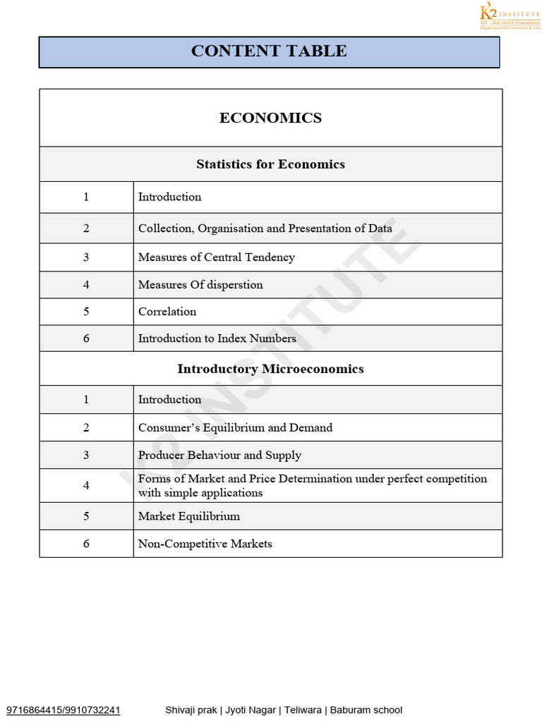 Economics | PDF | Statistics | Sampling (Statistics)