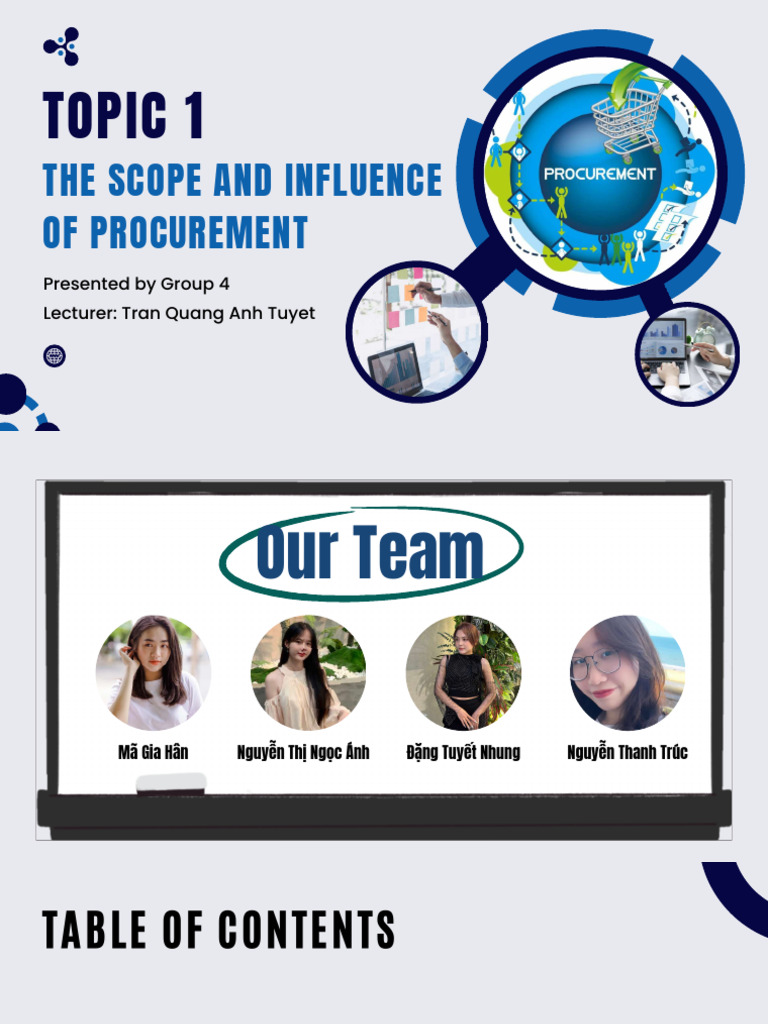 B03E Group 4 The Scope&Influence | PDF | Cost Of Living | Procurement