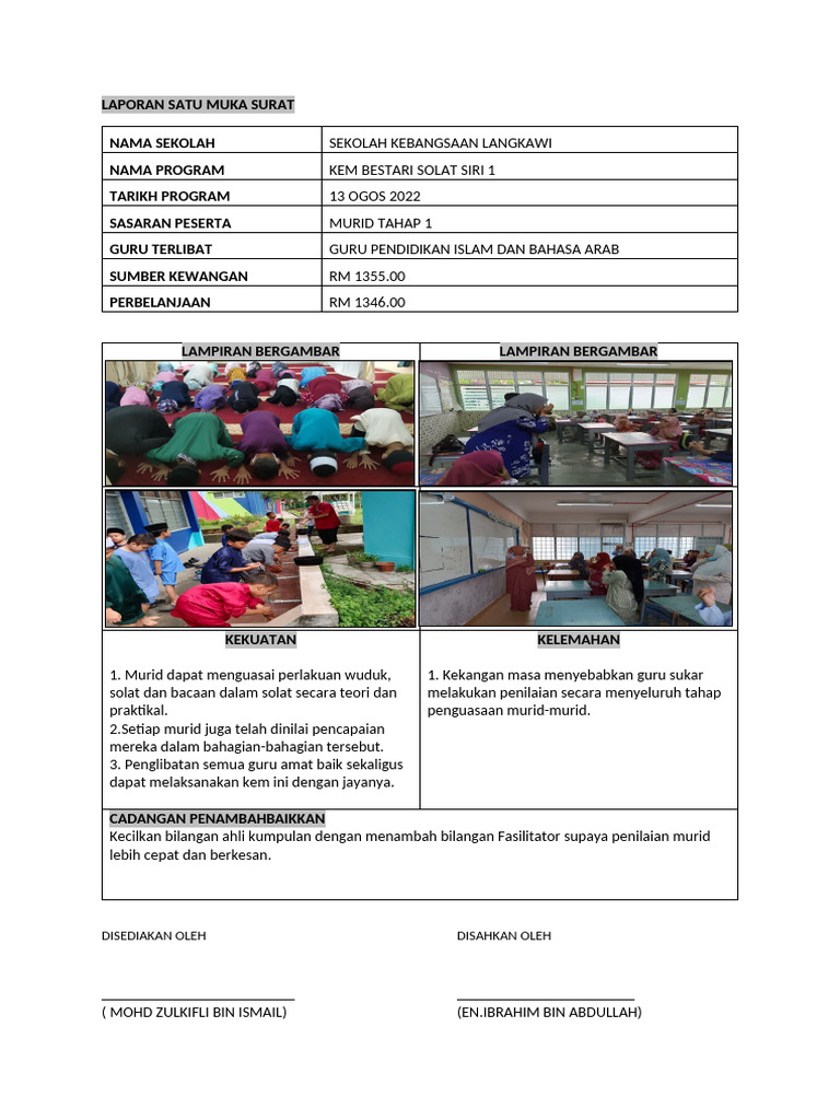 LAPORAN KBS 2022 | PDF