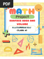Class 10 Surface Area and Volume Formulas | PDF