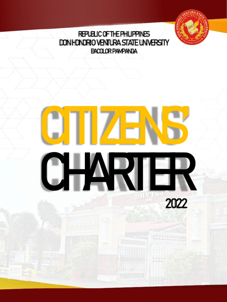 CITIZENS-CHARTER-Handbook-2022 | PDF | Emergency Management | Memorandum