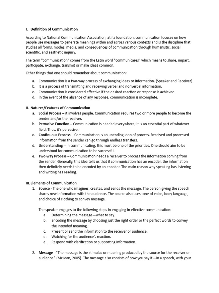 Understanding Communication Basics | PDF | Communication | Nonverbal ...