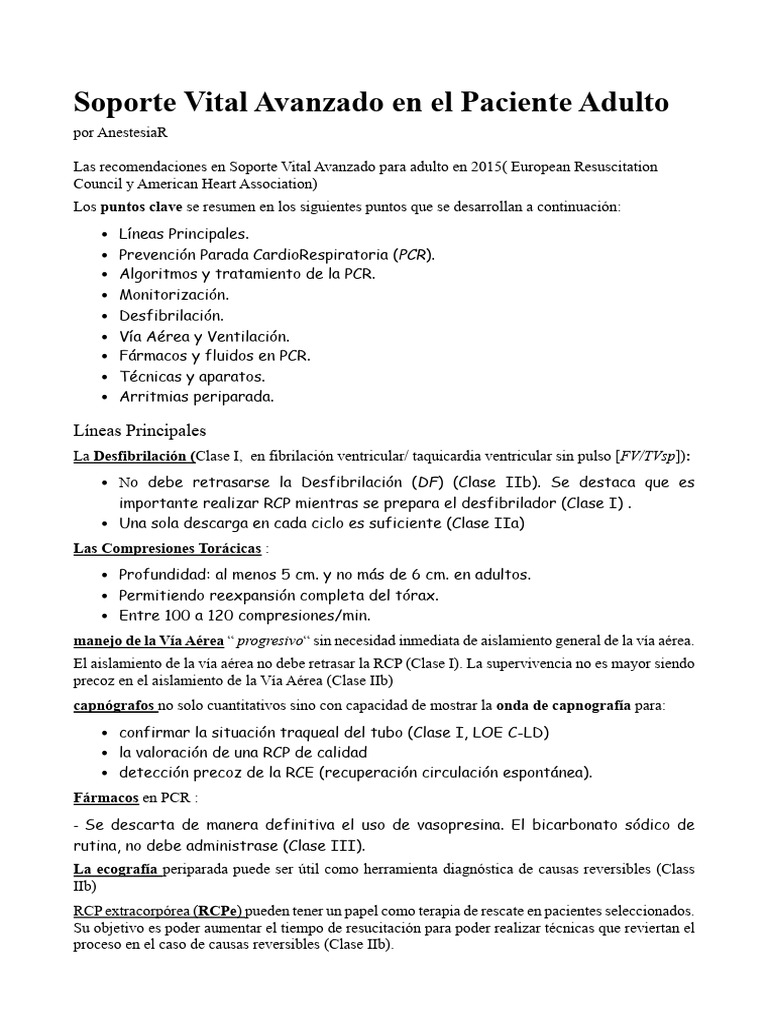 Rc Pavan Zada 2015 | PDF | Reanimación cardiopulmonar | Emergencias Médicas