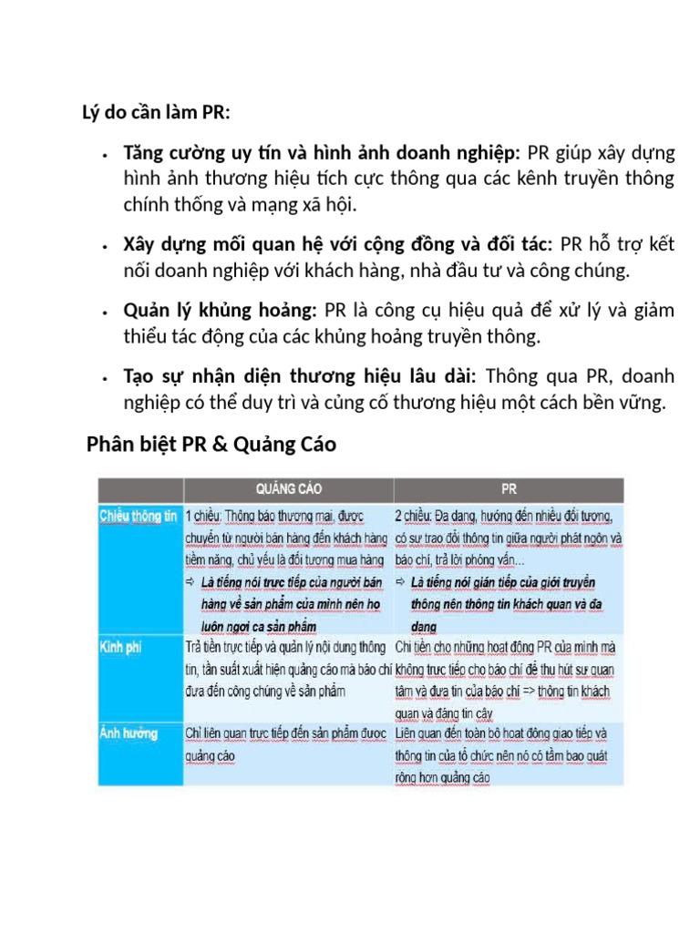 tài-liệu-PR-2 | PDF