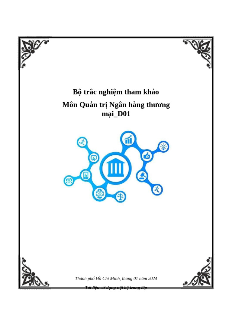 Trắc nghiệm QT NHTM - 2024.01.24 - nokey | PDF