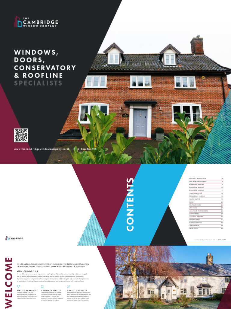 The-Cambridge-Window-Company-Brochure | PDF | Window | Door