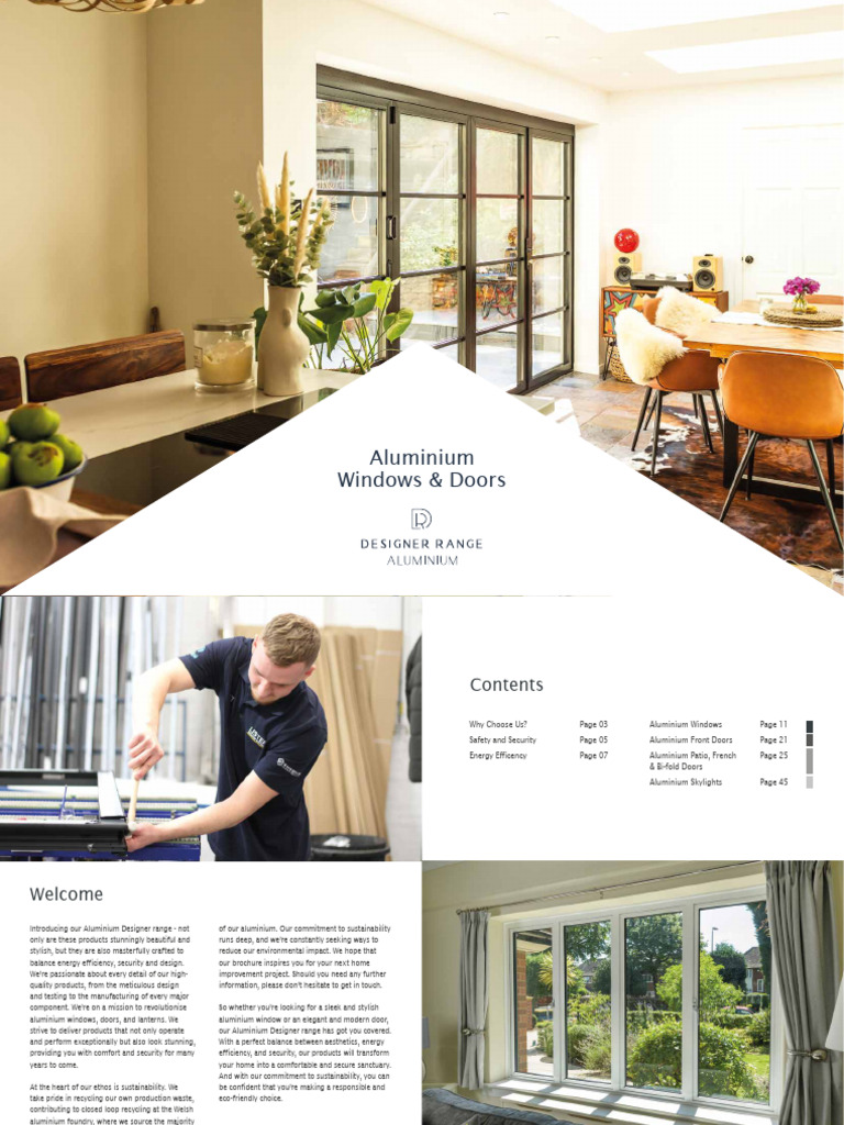 Aluminium A4 Brochure WEB | PDF | Window | Building Engineering
