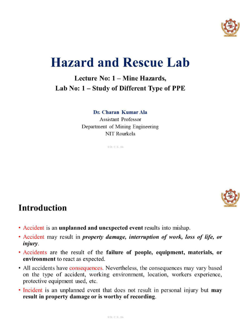 Mine Hazards | PDF