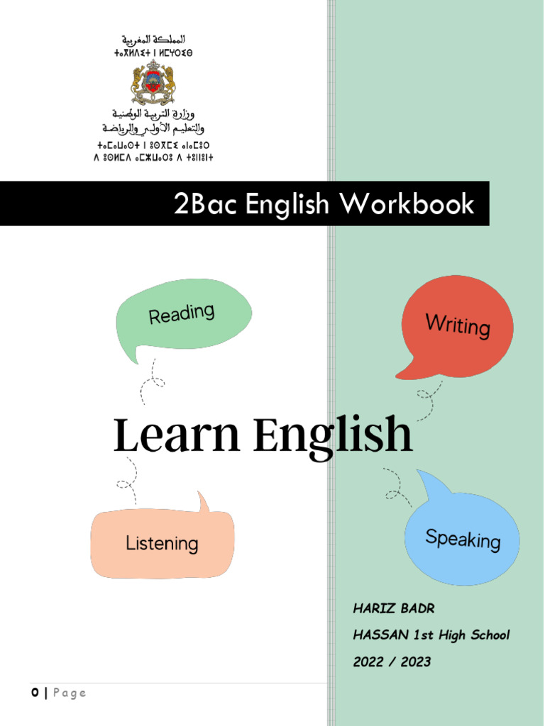 2BAC SM Série (5) (LN Et Expo) Prof Abderrahim 3 | PDF | Verb | Semantics