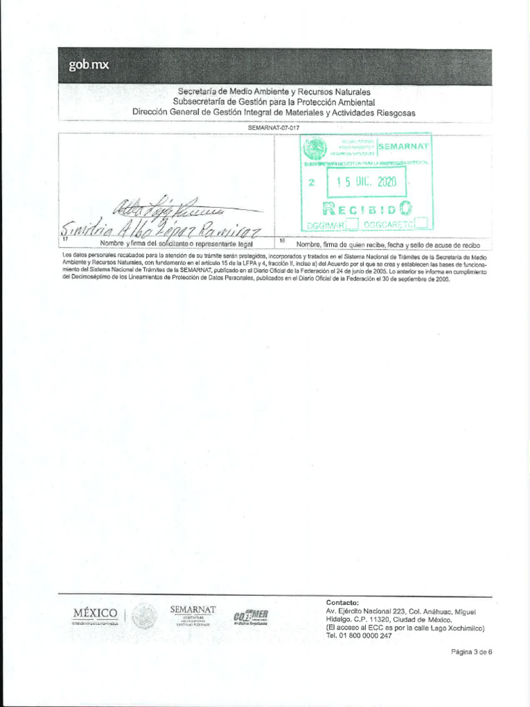 sello semarnat | PDF