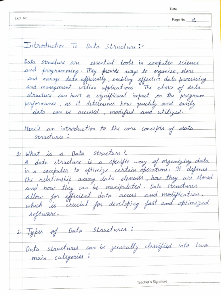 Data Structure Practical File 1st Half | PDF