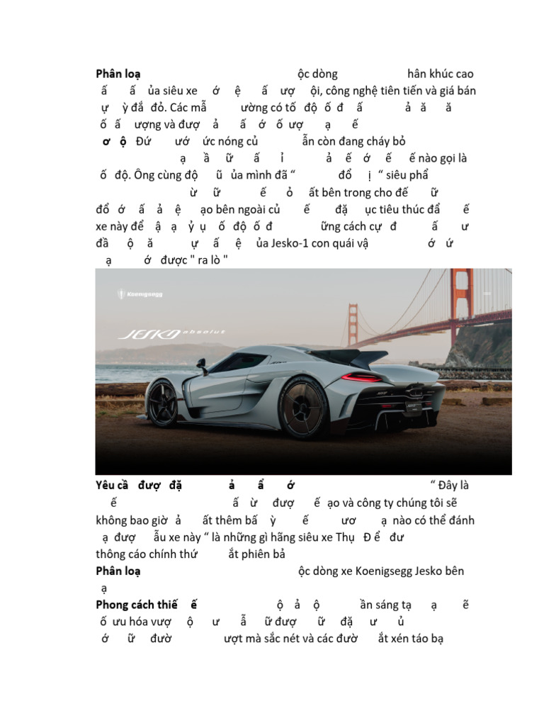 Koenigsegg Absolute | PDF